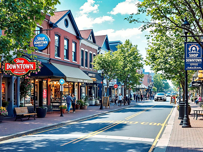 Corydon: These historic storefronts have witnessed more Indiana history than most textbooks, and they're still open for business.