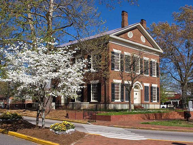 The town square where gold fever once raged now offers a different kind of treasure – architecture that Instagram filters can't improve.