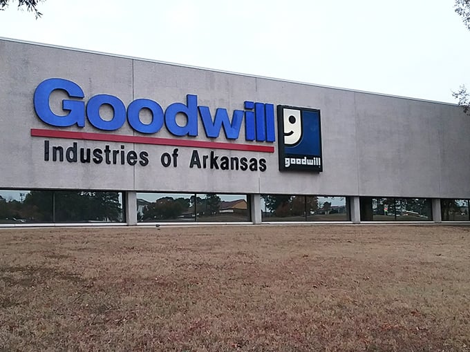 The impressive scale of Goodwill's Arkansas flagship hints at the vast inventory waiting inside &ndash; a thrifter's dream come true.