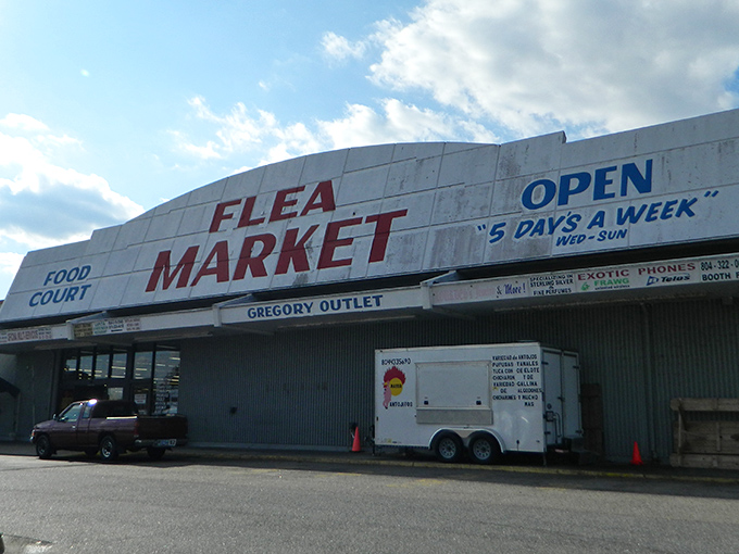 The iconic sign promises five days of bargain hunting &ndash; that's more shopping therapy than most health insurance plans cover.