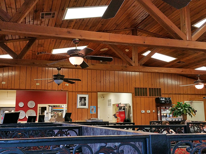 Wood paneling and ceiling fans set the scene for pizza perfection. Jo's is comfort food at its finest, served with a side of nostalgia.