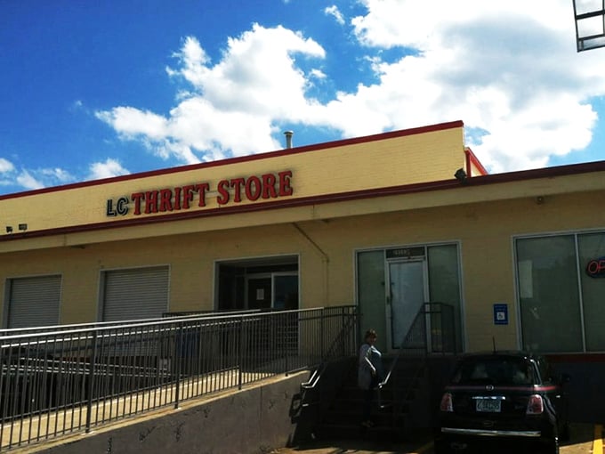 The loading dock might not scream "retail therapy," but inside awaits the cure for empty-wallet blues.