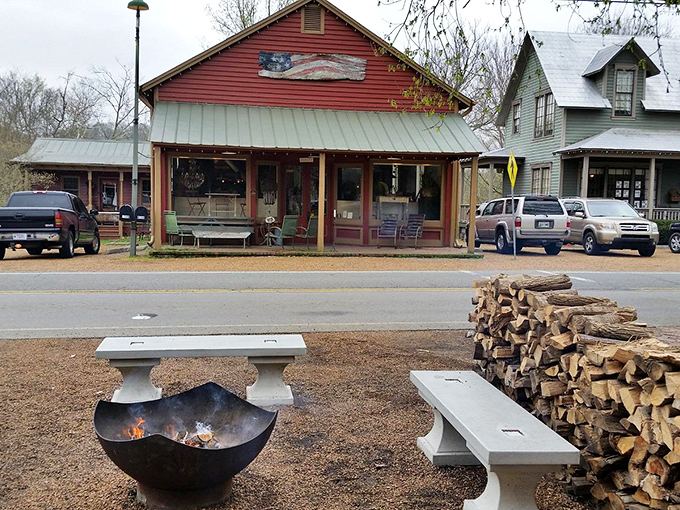 The rustic charm of Leiper's Fork comes with a side of authenticity that no designer could replicate, no matter how many Pinterest boards they studied.