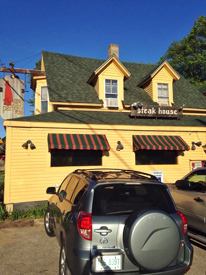 Red Parka's charming exterior feels like it should be on a postcard &ndash; "Wish you were here eating steak with me!"