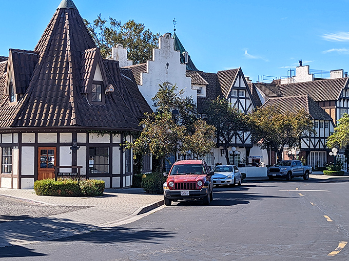 Denmark called. They want their architecture back. But Solvang's keeping the perfect weather and wine.