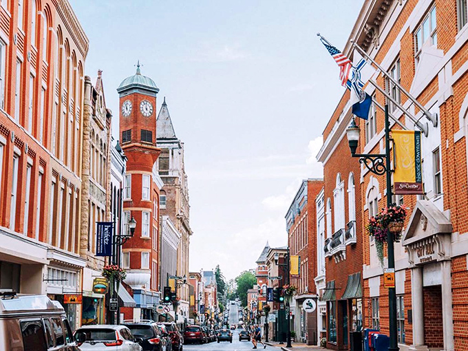 The clock tower watches over Staunton's vibrant streets &ndash; keeping time for generations of shoppers, dreamers, and wanderers.