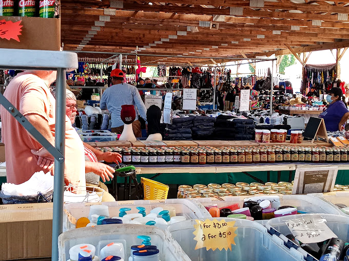 The modern-day treasure hunt happens under these blue awnings, where patience is rewarded and haggling is an art form.