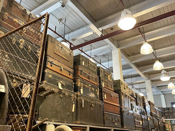 These vintage trunks aren't just luggage&mdash;they're time capsules with stories etched into every scratch, dent, and travel sticker.
