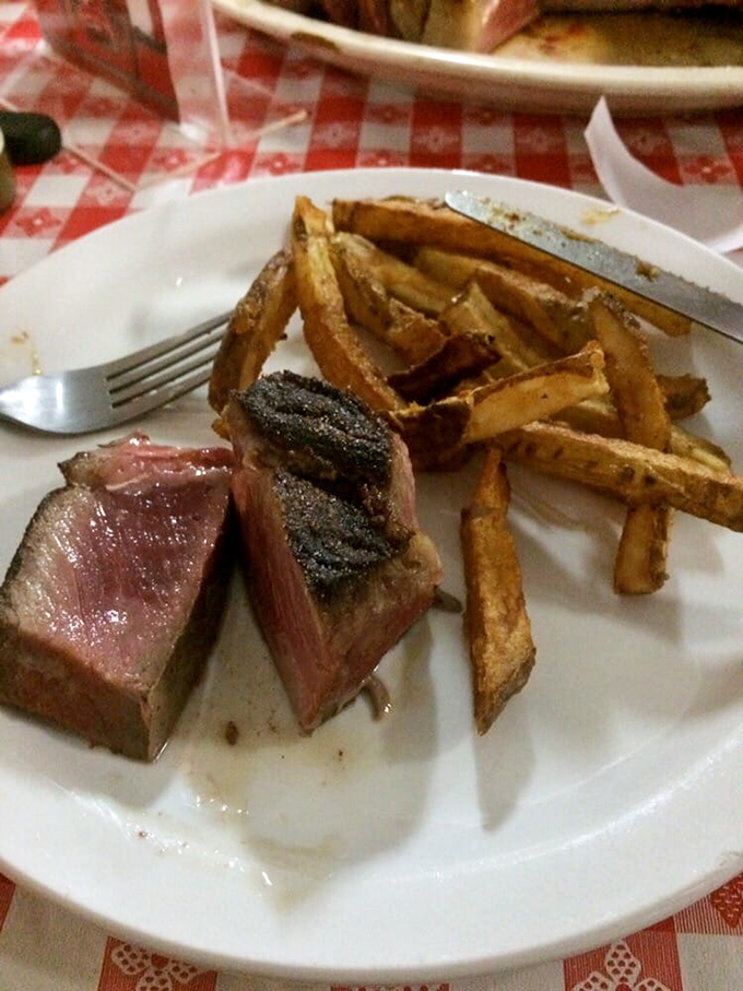 The perfect medium-rare speaks a universal language. Those fries aren't sidekicks&mdash;they're co-stars in this delicious production.