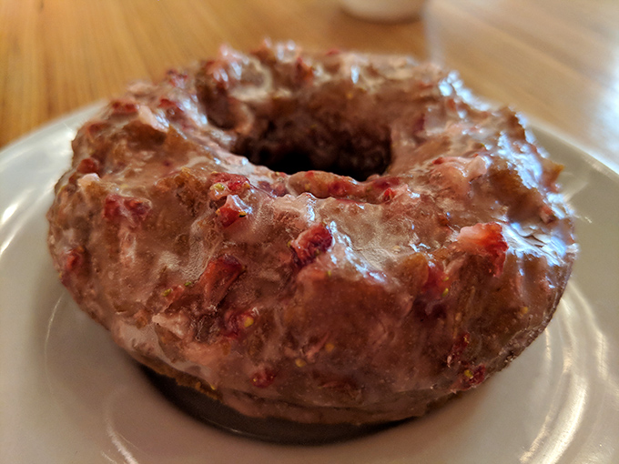 This maple bacon creation answers the eternal question: "What happens when breakfast's two best friends finally get married?" Pure harmony on a plate.