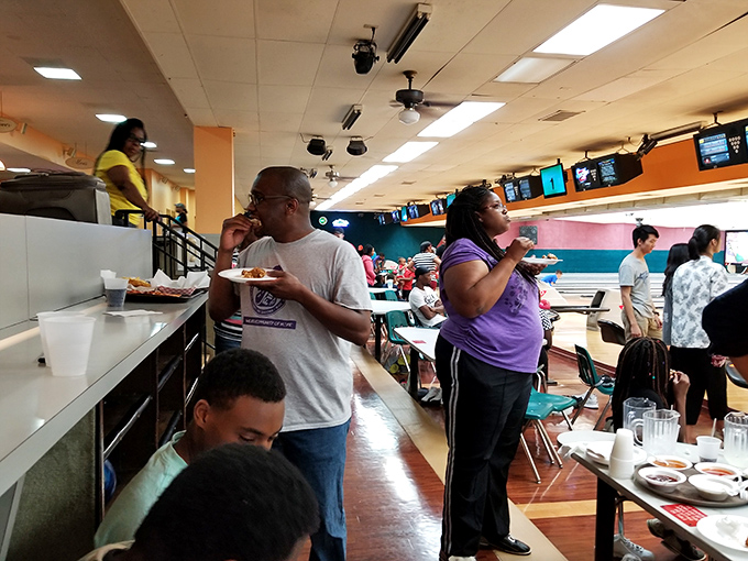 Nothing complements the sound of crashing pins quite like classic bowling alley fare &ndash; simple, satisfying, and served with a side of nostalgia.