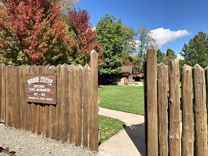 Step through the gates of Mormon Station State Historic Park and you've essentially entered Nevada's origin story, complete with log cabins and pioneer tales.