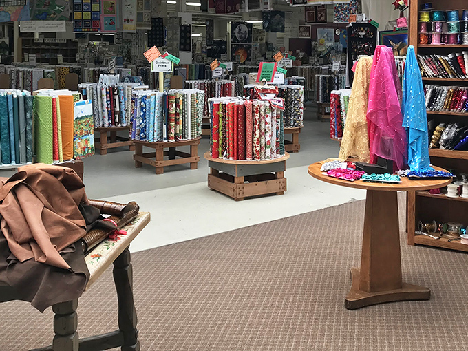 Aisles wide enough to accommodate both your shopping cart and your expanding creative ambitions.