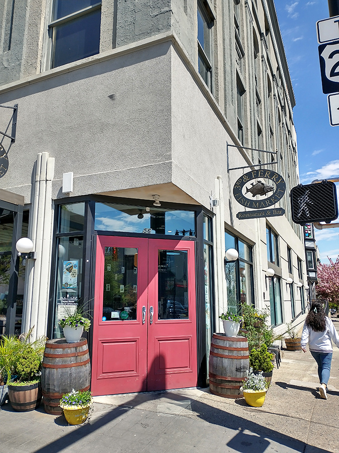 Klein Farms Dairy's charming red barn storefront promises dairy delights that would make even lactose-intolerant folks consider the consequences worth it. 