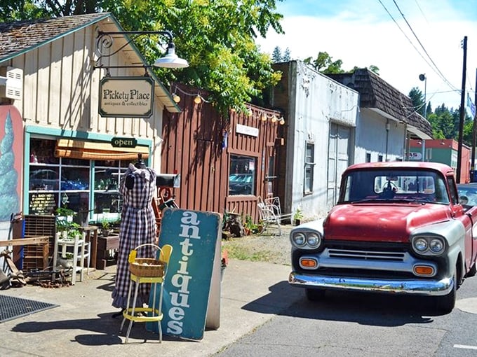 Vintage treasures await! This is where your "quick stop" turns into a two-hour adventure and that "I don't need anything" becomes "I've always wanted one of these!"