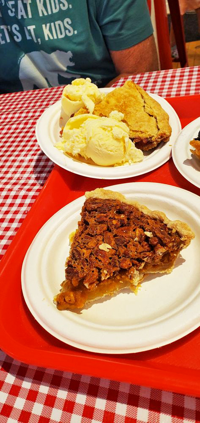 A slice of pie with ice cream isn't dessert&mdash;it's therapy. That butterscotch pecan on the bottom is sending secret messages to your pleasure centers.