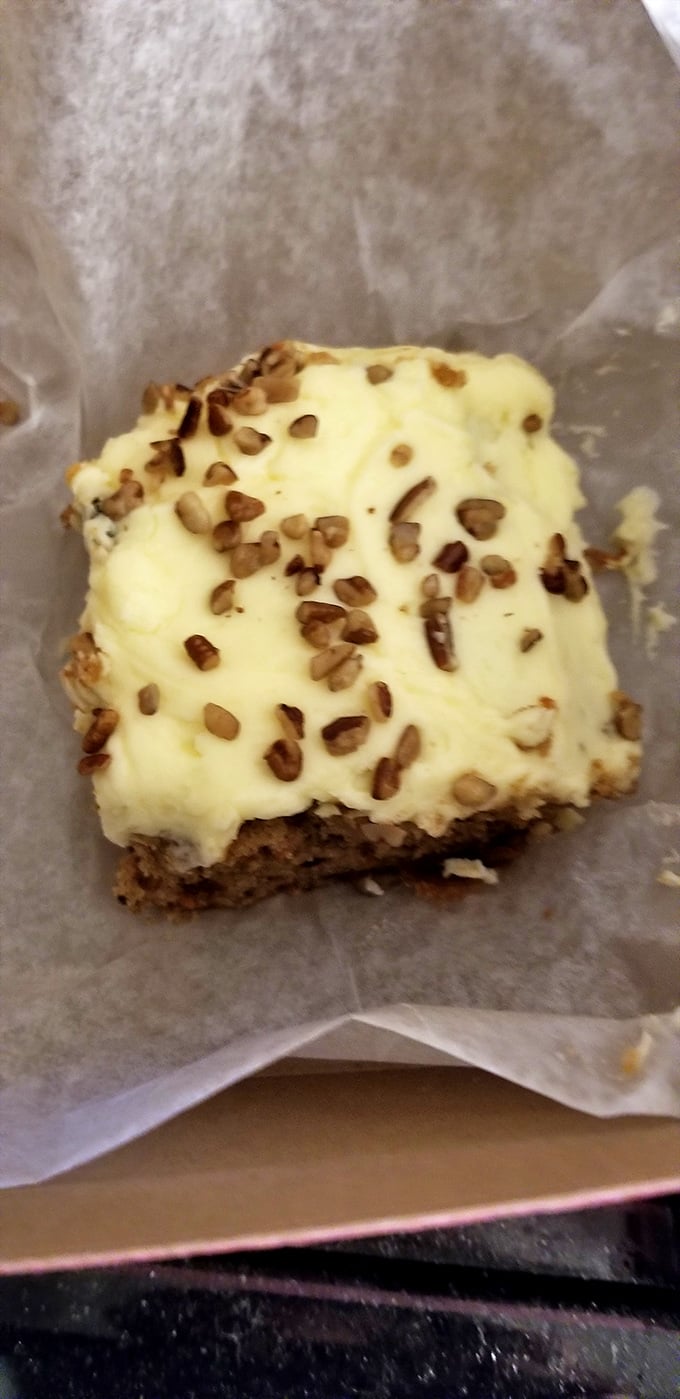 The holy grail of carrot cake&mdash;where cream cheese frosting meets its soulmate and pecans add the perfect crunch.