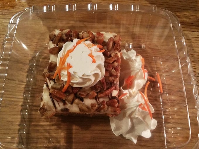 Some people take photos of sunsets or landmarks. I take photos of carrot cake that makes me question every other dessert I've ever committed to.