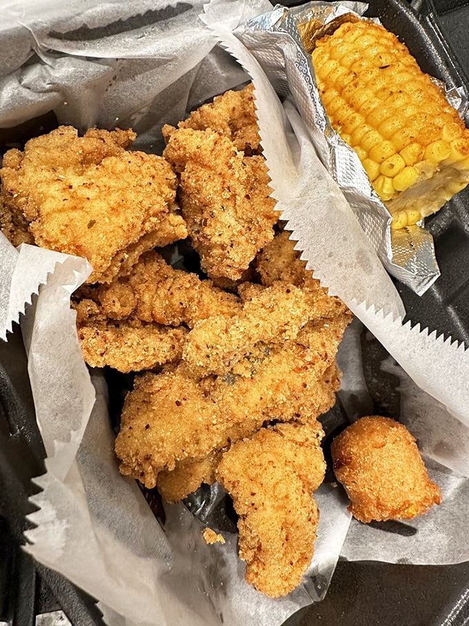 These catfish nuggets aren't just fried&mdash;they're transformed into crunchy, golden-brown morsels of happiness that would make Poseidon himself order seconds.