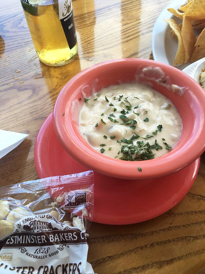 Served in a coral-colored crock with oyster crackers standing by, this chowder isn't just a soup&mdash;it's a coastal Virginia ritual in a bowl.