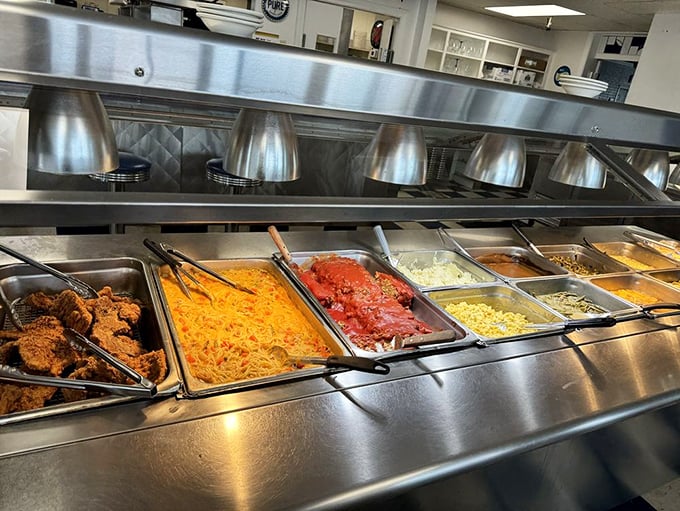 The hot food bar &ndash; where decisions get tough and diets go to die. That mac and cheese is calling your name.