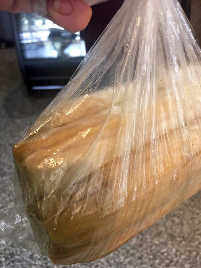 A treasure trove of Mexican pastries awaits on the classic red tray. That concha might be worth the drive from Kansas City.