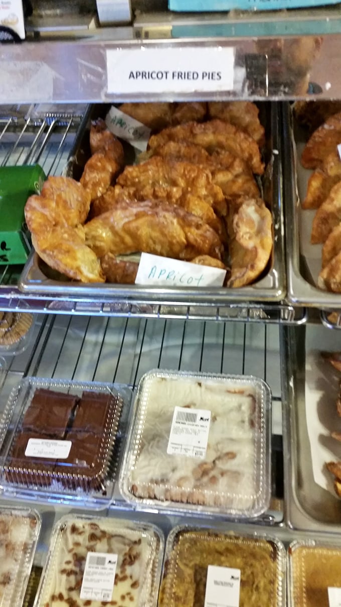 Apricot fried pies: nature's way of saying "I love you." These pocket-sized flavor bombs are like edible sunshine, wrapped in a flaky, buttery hug.