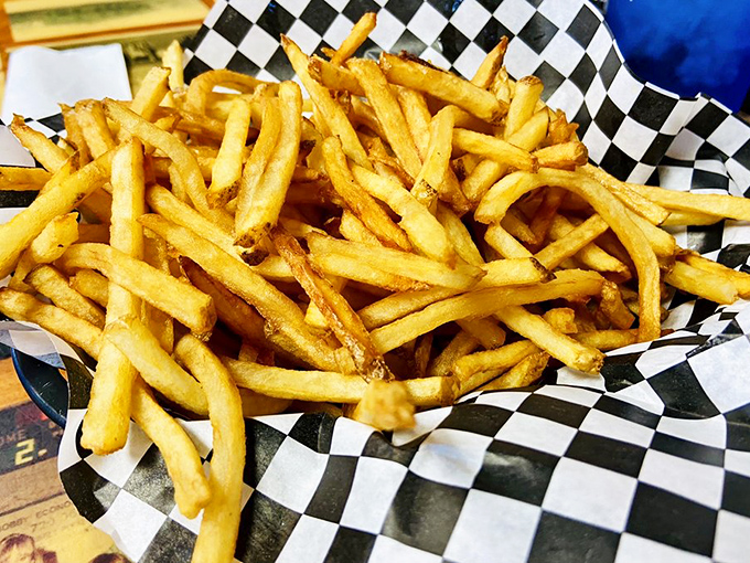 Golden, crispy, and unapologetically straightforward. These fries aren't trying to reinvent the wheel&mdash;they're just perfecting it one batch at a time.