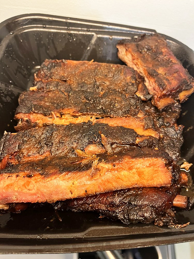 That smoke ring isn't just for show&mdash;it's the pink badge of courage earned by spending hours in the smoker. Paired with creamy coleslaw, it's Pennsylvania perfection.