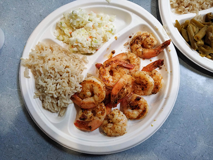 These grilled shrimp look like they just finished a spa treatment &ndash; plump, perfectly seasoned, and ready to make your day better.