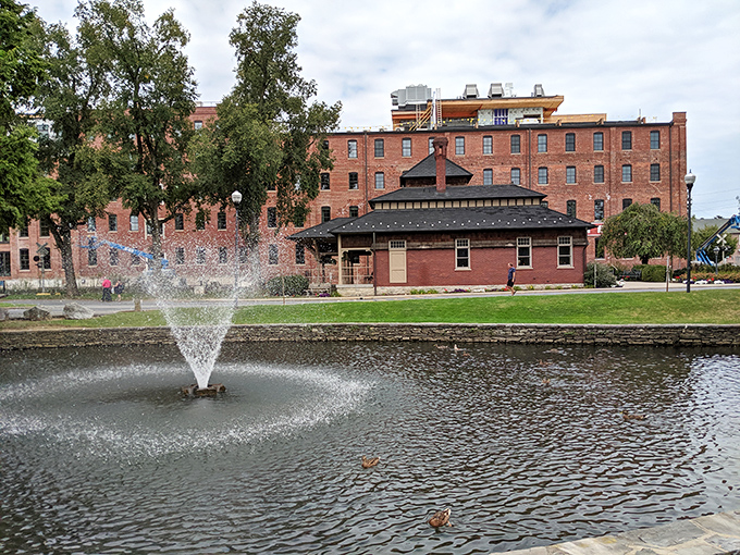 Lititz Springs Park doesn't just offer scenic views&mdash;it's the community's living room, complete with ducks who've probably heard every town secret ever whispered.
