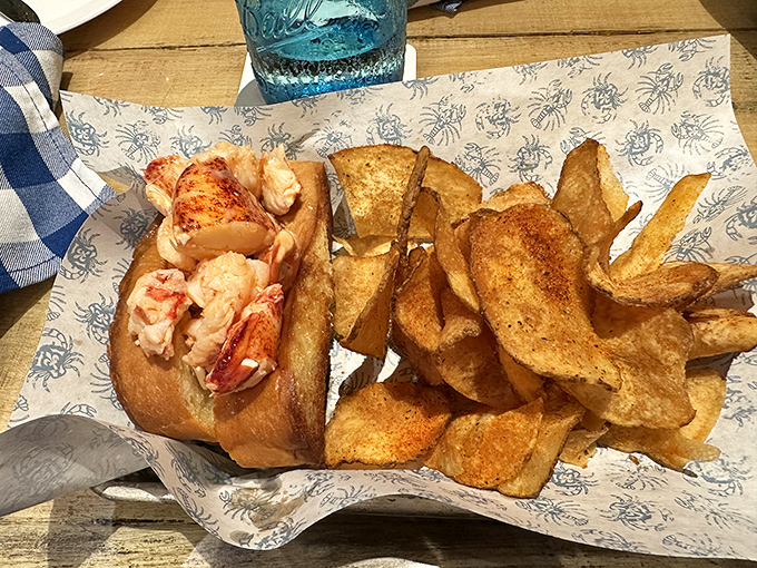 A mountain of perfectly seasoned crawfish, potatoes, and corn&mdash;proof that sometimes the messiest meals create the cleanest plates. 