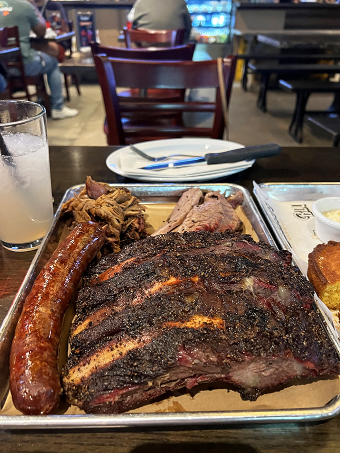 When your tray arrives looking like this, you know you've made excellent life choices. The kind your cardiologist won't approve of, but your soul absolutely will.