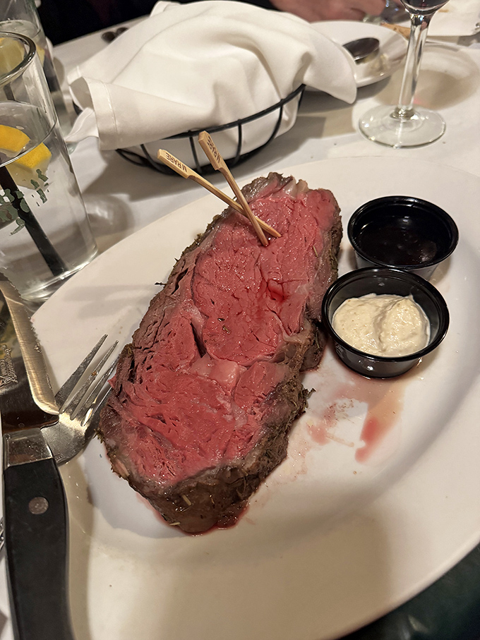 This medium-rare masterpiece doesn't need fancy garnishes&mdash;just respect and a moment of silence before the first bite.
