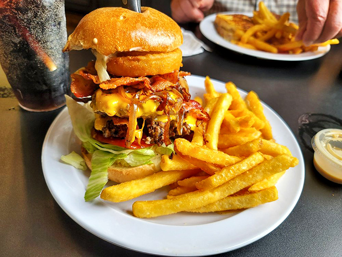 Not all heroes wear capes—some come stacked with cheese, bacon, and a side of golden fries that deserve their own fan club.