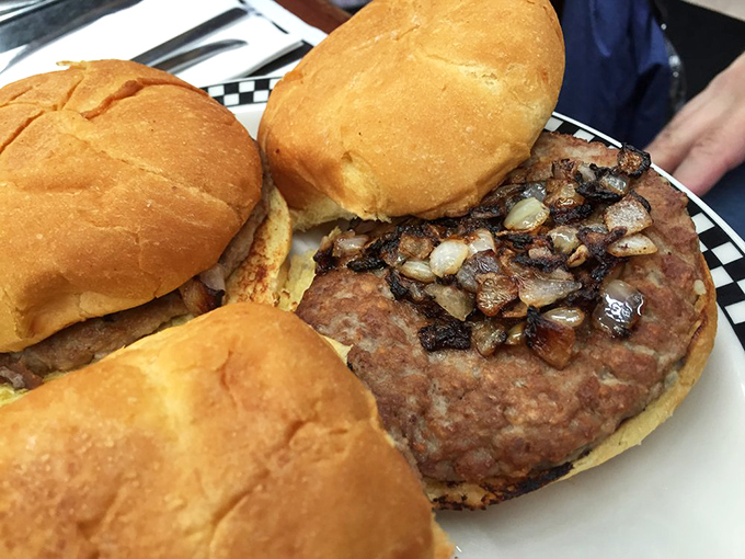 These sliders aren't trying to reinvent the wheel&mdash;they're just perfecting it with caramelized onions that would make Julia Child do a double-take.