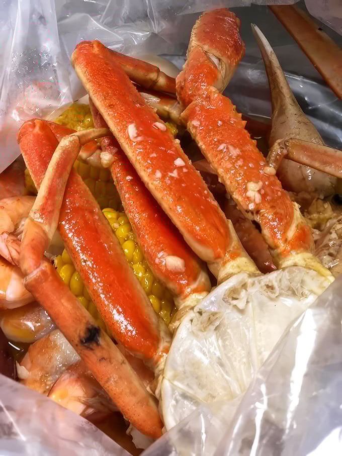 Snow crab legs: nature's way of making you work just hard enough for a reward that's absolutely worth the effort.