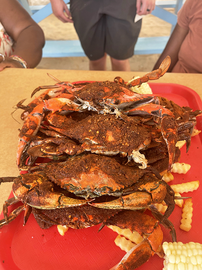 These softshell crabs aren't just seasoned&mdash;they're practically telling stories of the Chesapeake with every spice-crusted, crispy-edged bite.