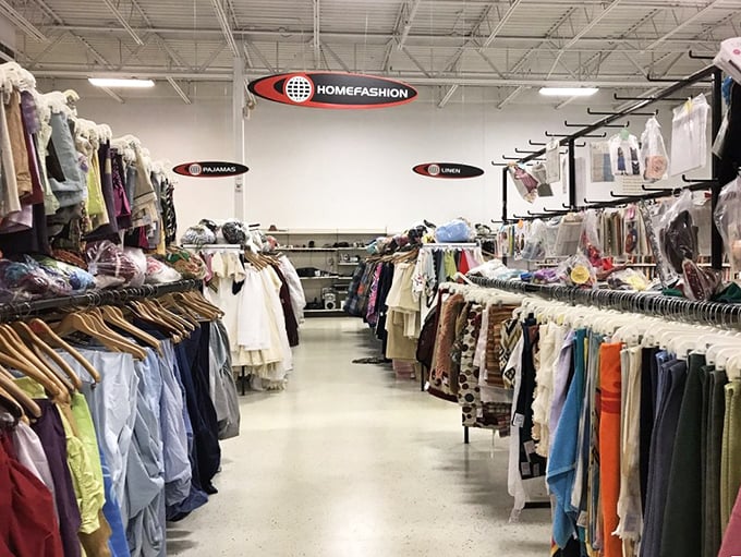 Value World's aisles create a retail labyrinth where shoppers can lose themselves for hours, following the breadcrumb trail of potential finds.