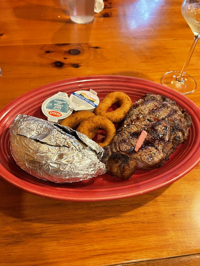 When your steak gets a personal temperature check, you know you're dealing with professionals who respect the sacred covenant between grill and diner.