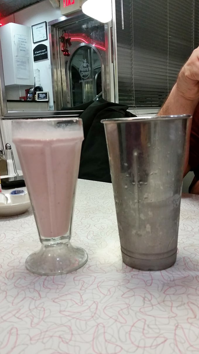 That strawberry shake isn't just pink&mdash;it's the color of childhood summers when your biggest worry was brain freeze.