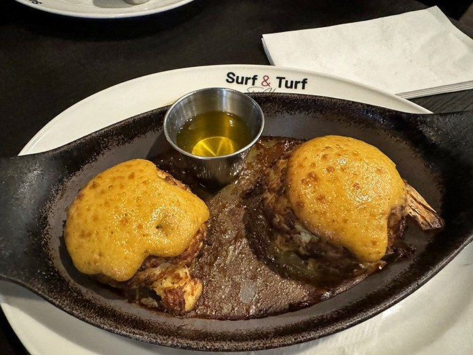 These stuffed shrimp look like they've been hitting the gym&mdash;buff little crustaceans wearing cheesy jackets that would make any seafood lover weak in the knees.