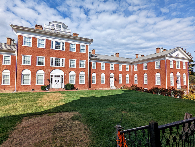 The Blackburn Inn's stately red brick facade whispers stories of another era while offering thoroughly modern comforts&mdash;history without the dusty inconveniences.