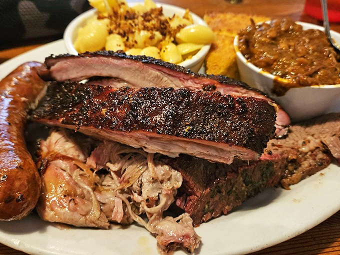 The Pitboss isn't just a meal, it's a declaration of carnivorous intent&mdash;featuring every smoked delight on one magnificent plate. 