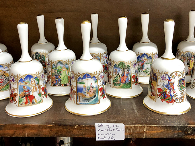 These Camelot Bells aren't just decorative—they're time machines to medieval fantasies. Each illustration tells a story that rings through the centuries.