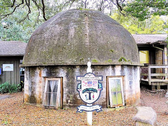 This curious concrete dome in Tolstoy Park looks like something from a fairy tale, but actually sheltered a philosophical hermit with literary aspirations.