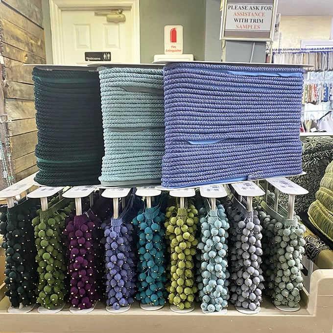 The pom-pom paradise nobody warned you about. These colorful trim collections could turn even the simplest project into a masterpiece.