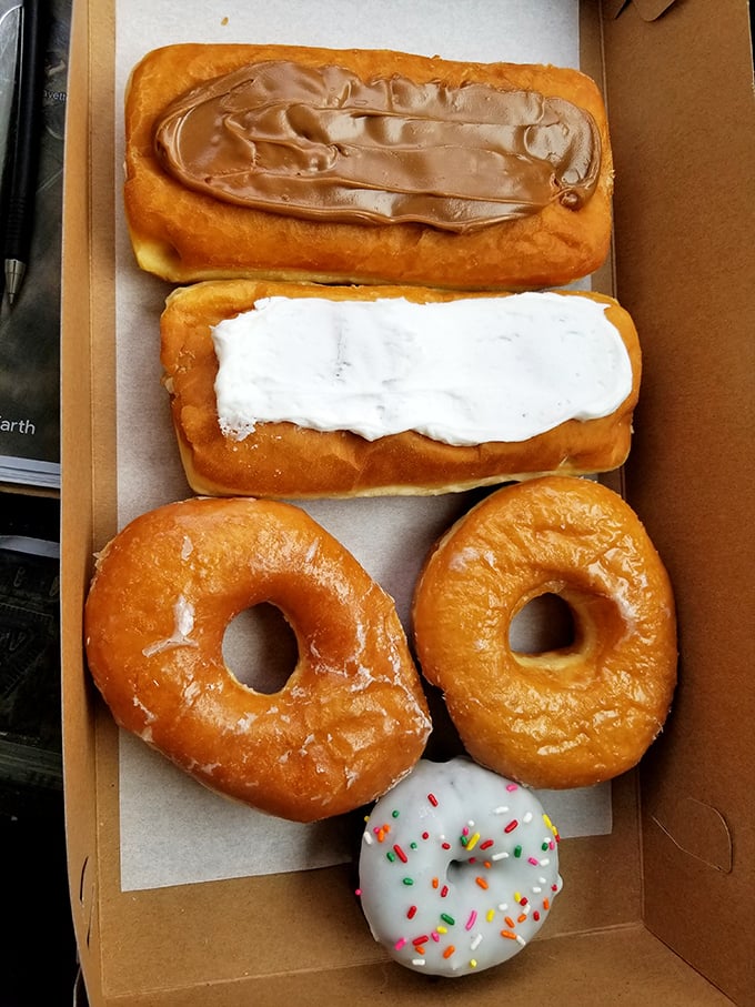 Donut nirvana achieved! These golden-fried treasures make those chain store versions look like they need to go back to pastry school.