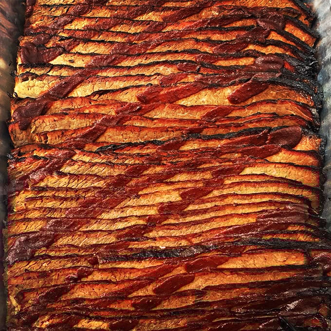 Behold the holy grail of barbecue&mdash;perfectly smoked brisket with that coveted pink smoke ring. Meat candy for grown-ups.