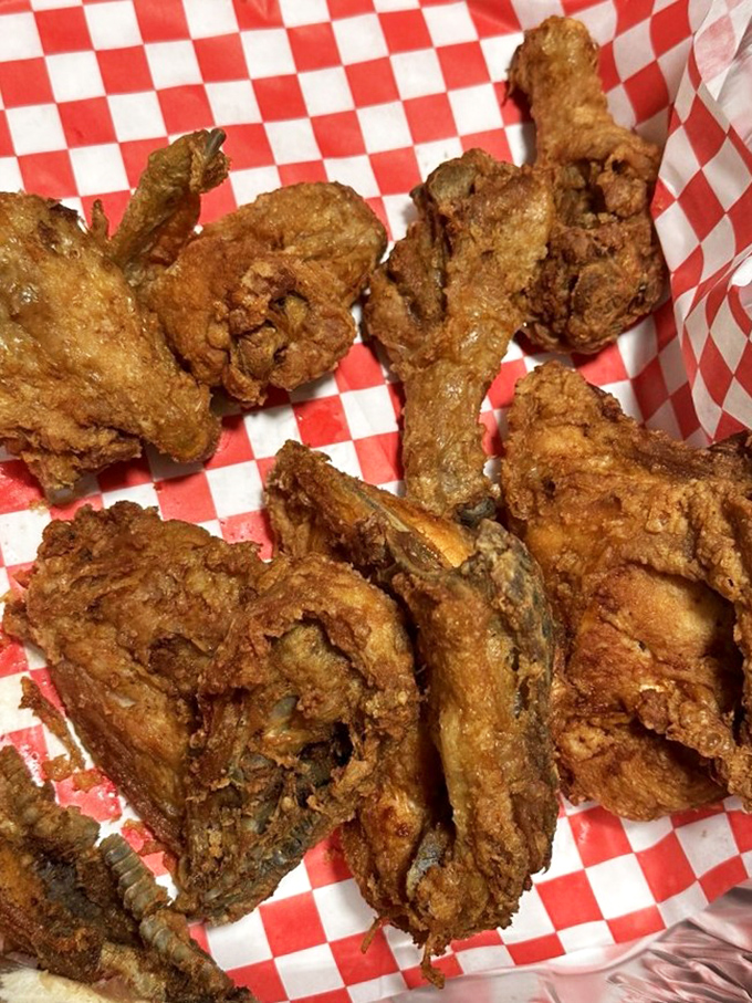 Each piece tells a story of perfect technique&mdash;crispy exterior giving way to juicy meat that makes you question all other chicken experiences.